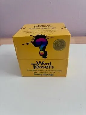 Games | Word Teasers Funny Sayings Card Game | Poshmark